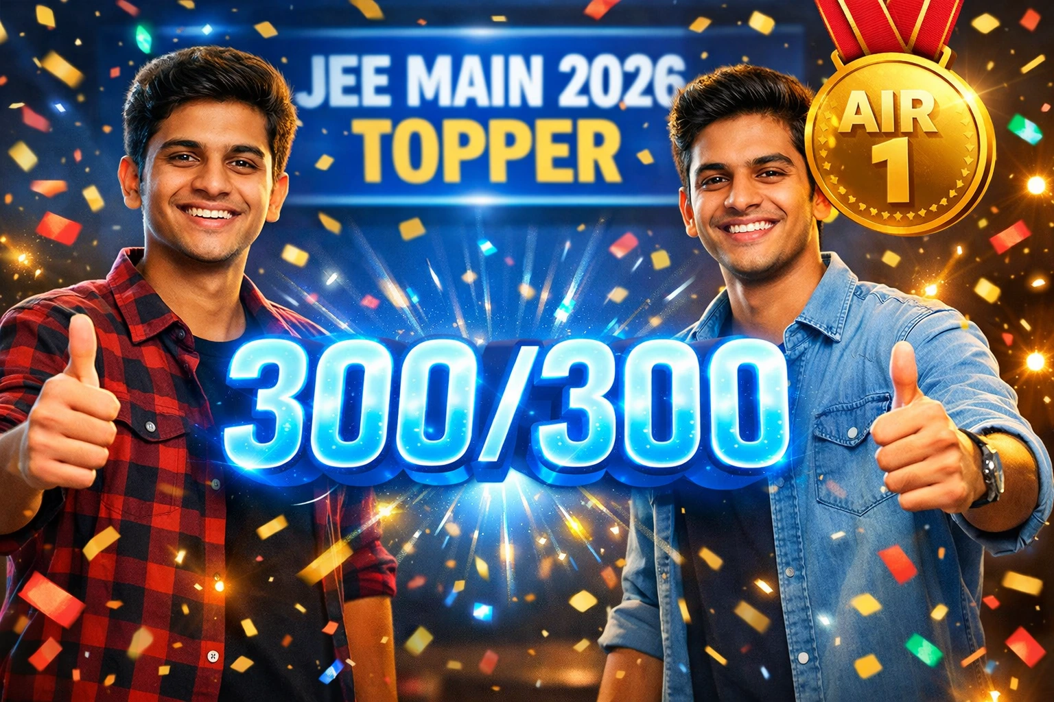 JEE Main Topper List 2026: Arnav Gautam & Pasala Mohith Likely to ...